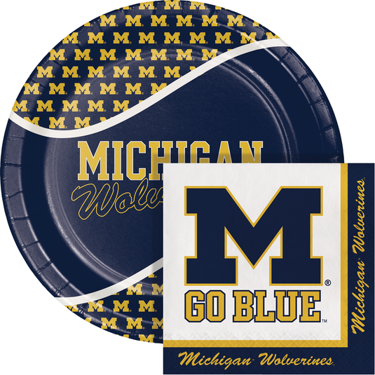 Wholesale Michigan Wolverines Party Supplies | Napkins.com