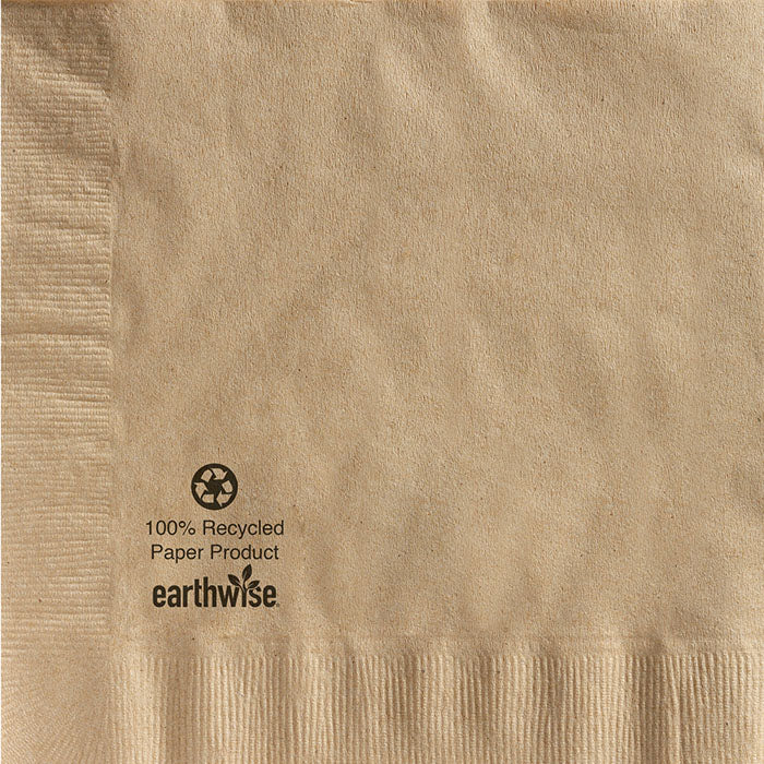 Bulk Earth Wise Kraft Dinner Napkins 1,200 ct-Napkins.com