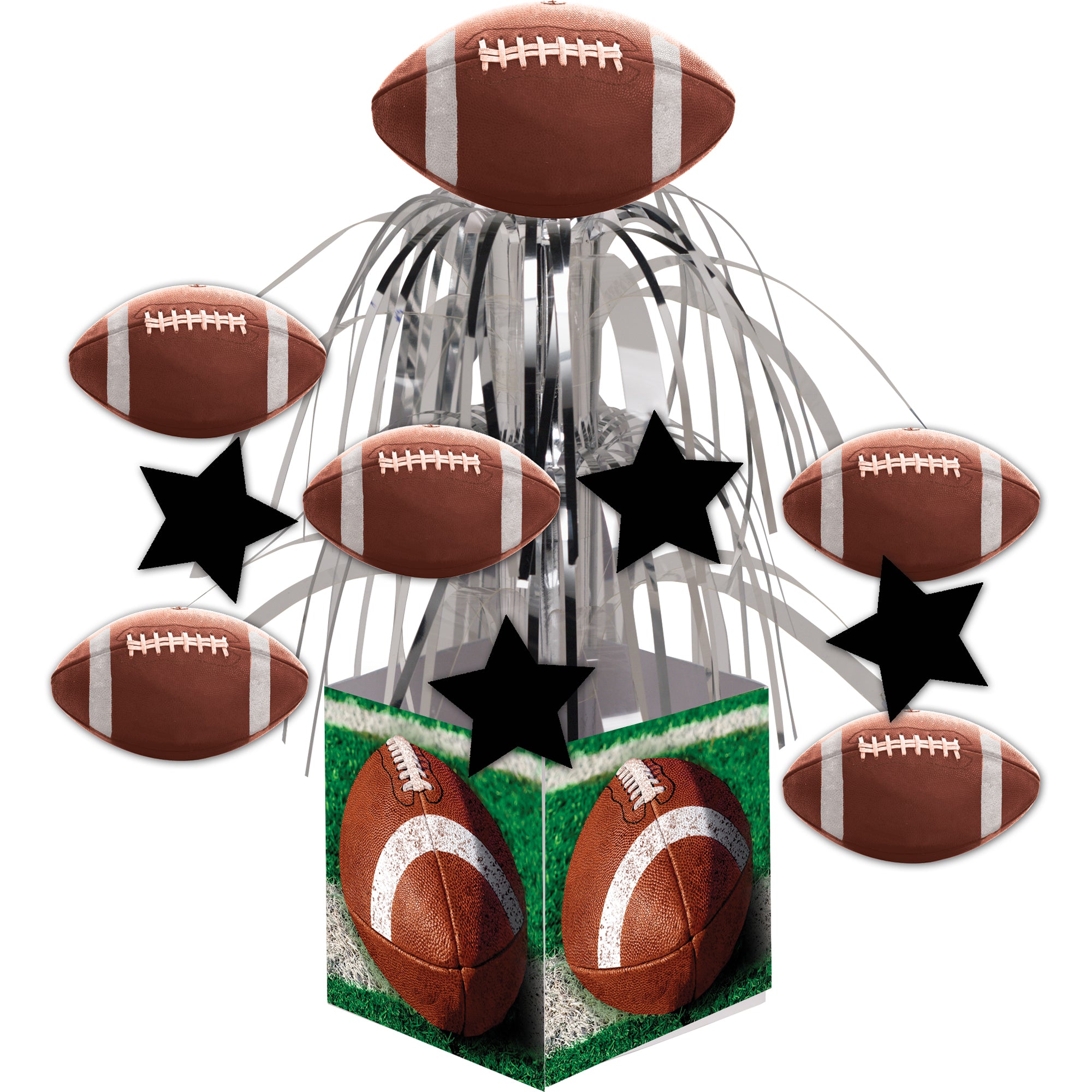 Bulk Tailgate Rush Cascading Foil Centerpieces 6 ct - Napkins.com