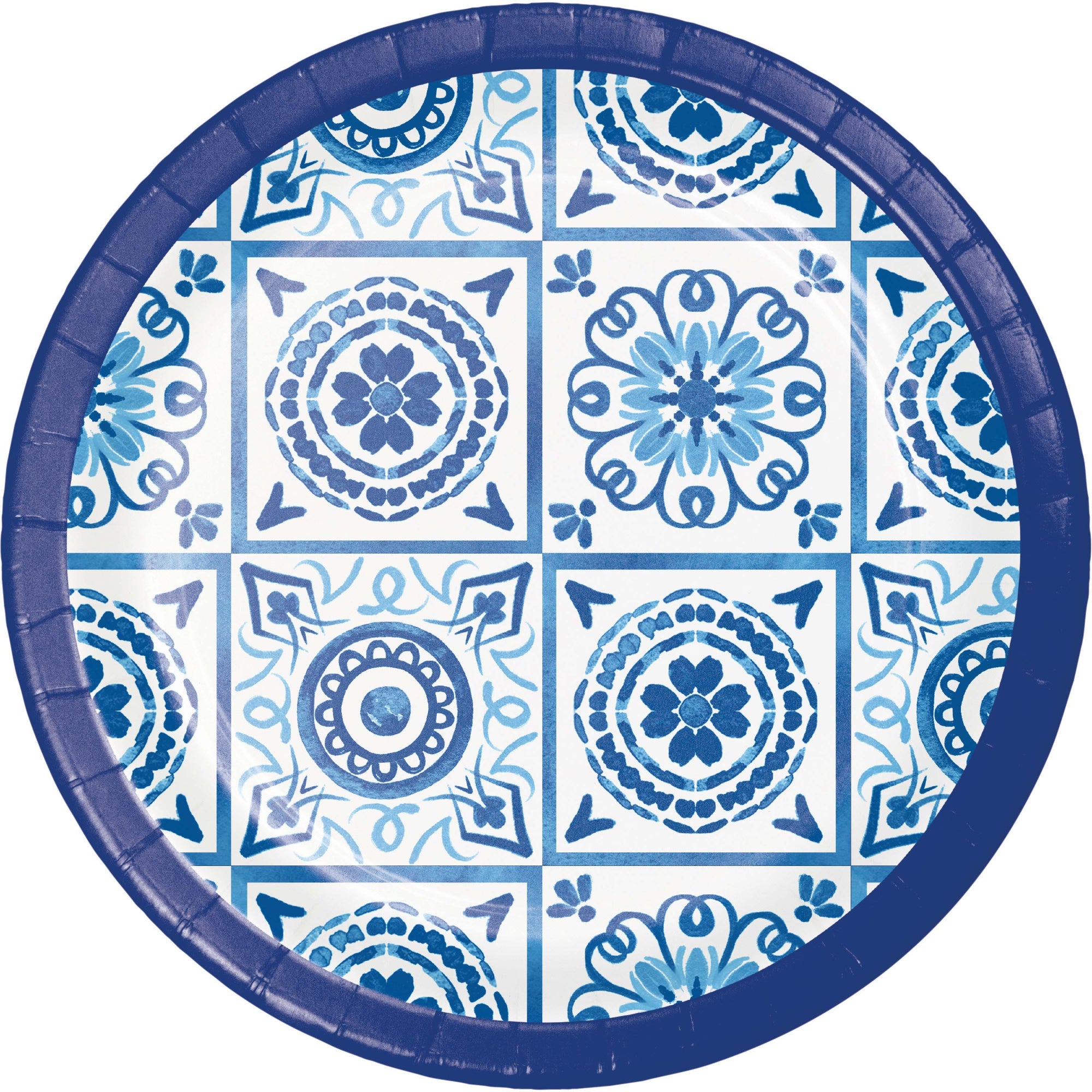Wholesale Blue Willow Banquet Paper Plates - Napkins.com