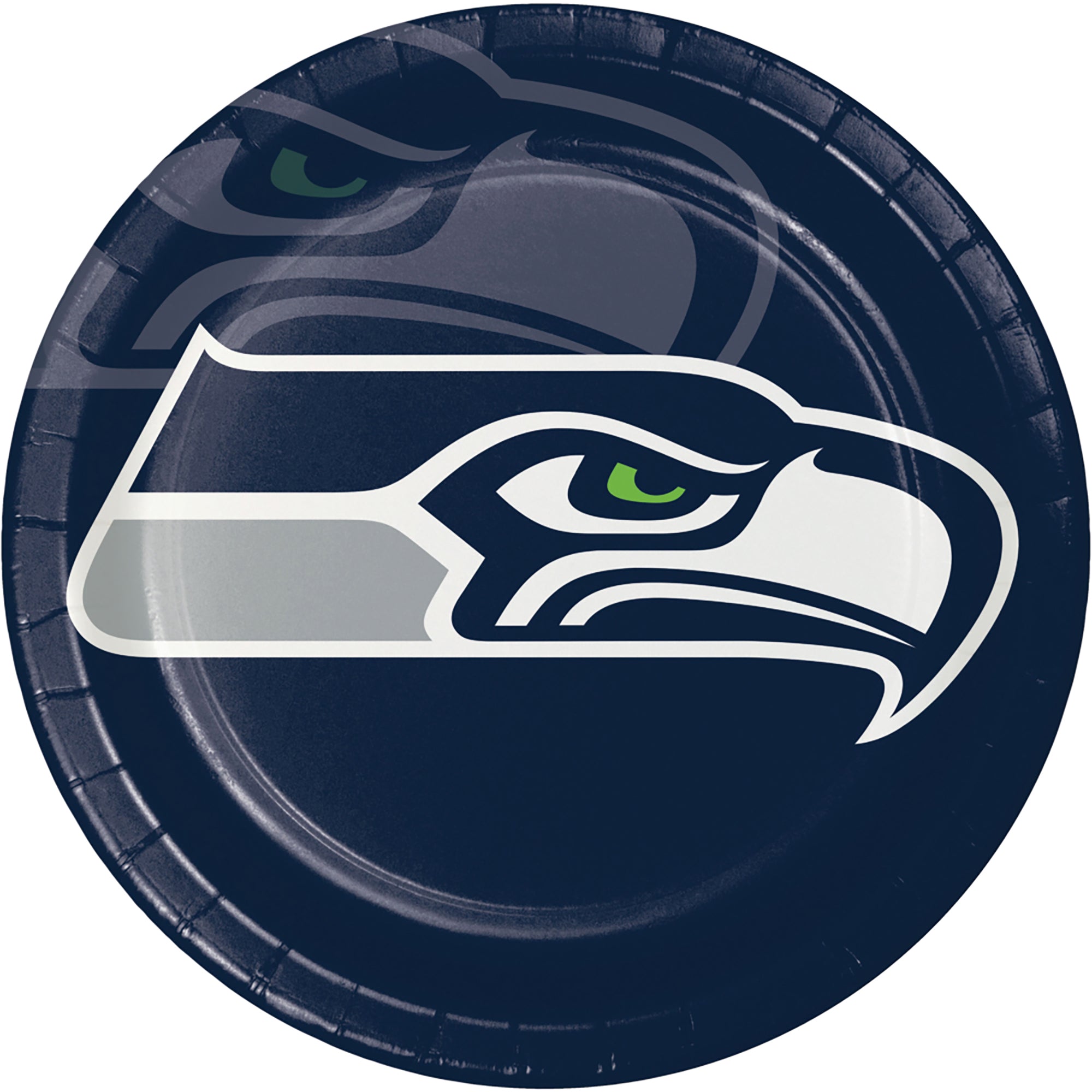 Bulk Seattle Seahawks Dinner Plates - 8 / pkg, 12 pkgs / case – Napkins.com
