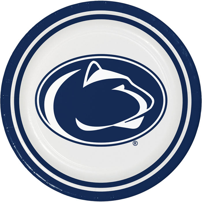 Bulk Penn State Dinner Plates - 8 / pkg, 12 pkgs / case – Napkins.com