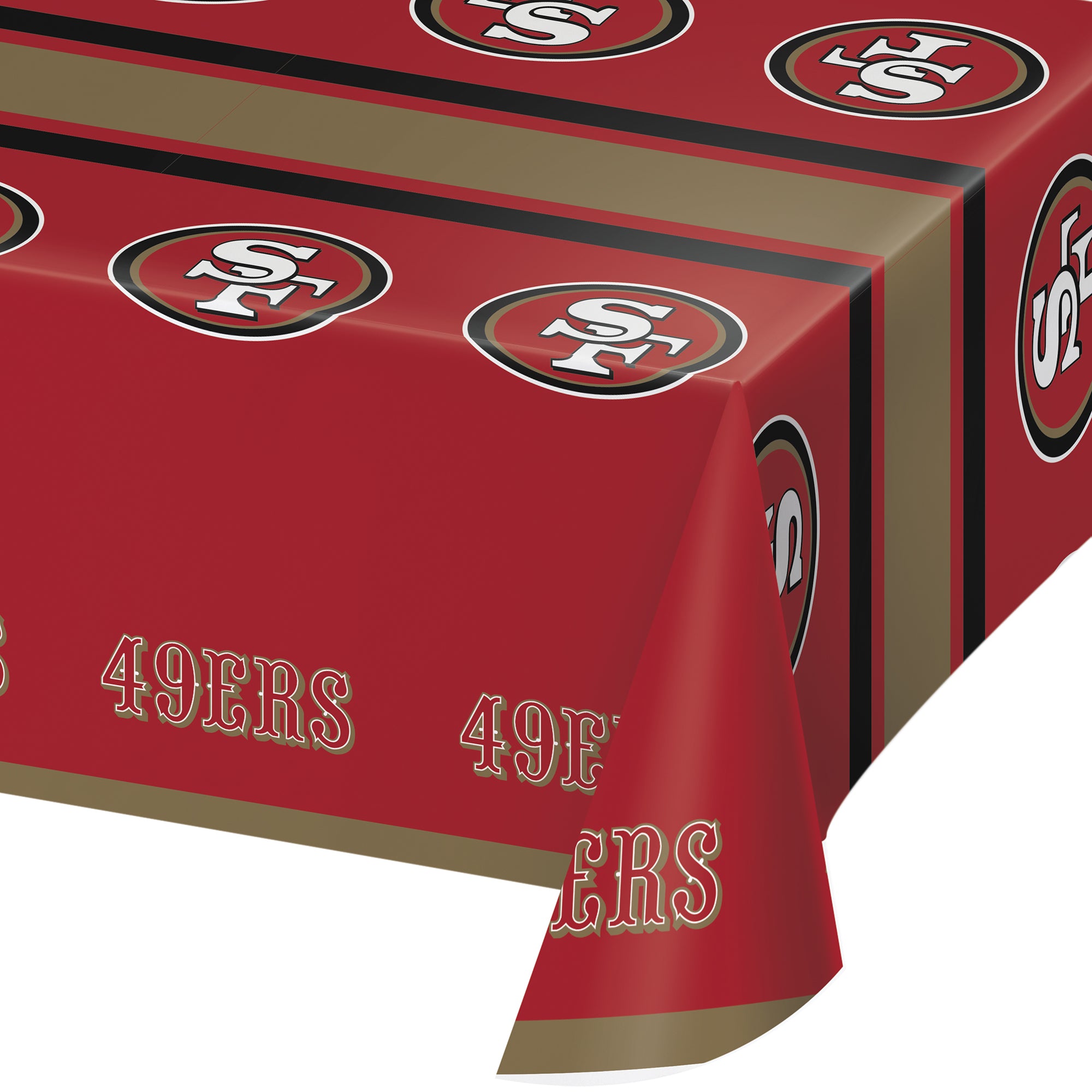 Bulk San Francisco 49ers Tablecloths - 1 / pkg, 12 pkgs / case ...