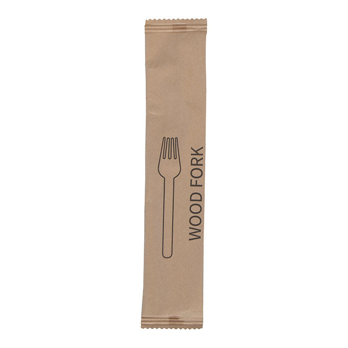 6" Earthwise Wrapped Wood Forks 1000 ct – Napkins.com