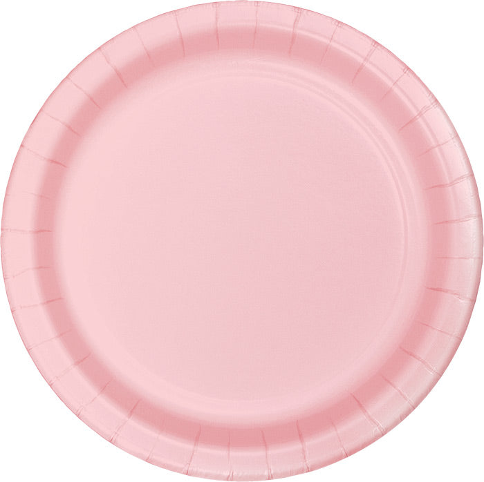Bulk Classic Pink Banquet Plates - 24 / pkg, 10 pkgs / case – Napkins.com