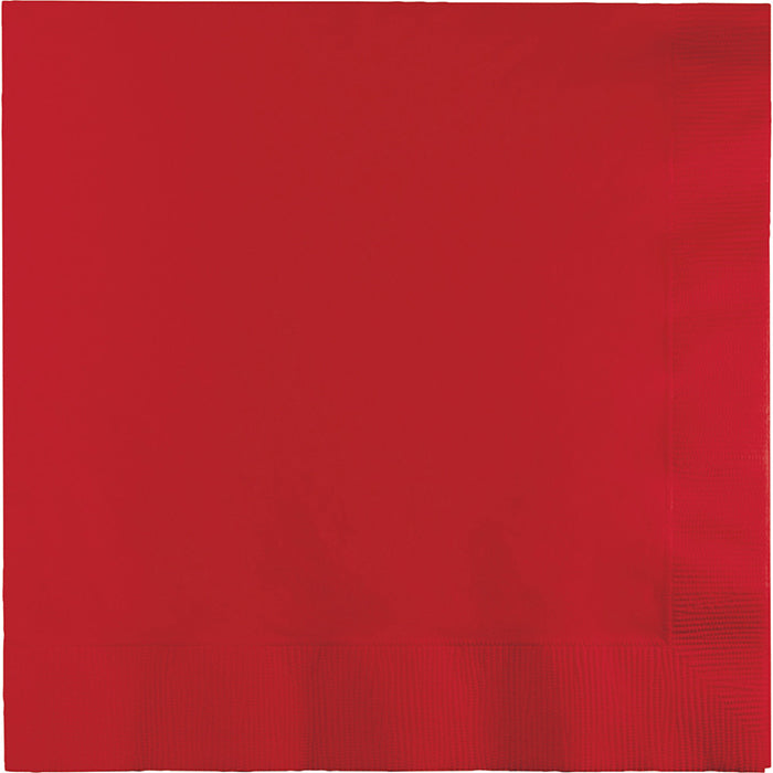 Bulk Classic Red Dinner Napkins 3 Ply 250 ct - Napkins.com
