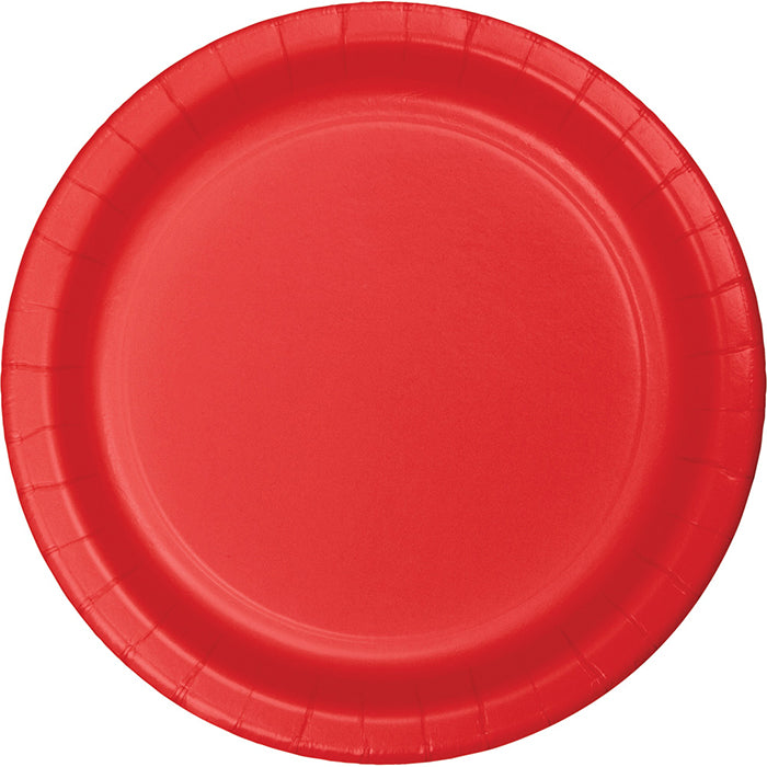 Wholesale Classic Red Dinner Plates 900 ct - Napkins.com