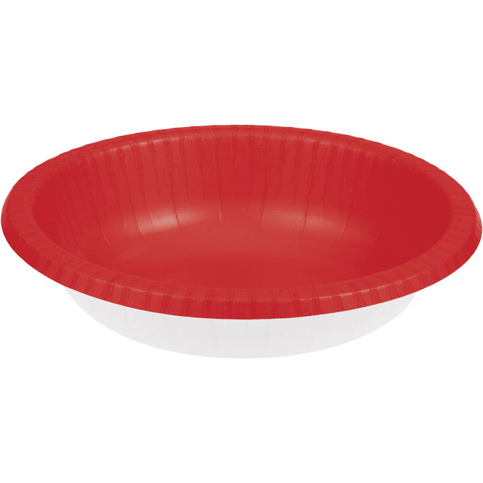 Wholesale Classic Red Paper Bowls 200 ct - Napkins.com