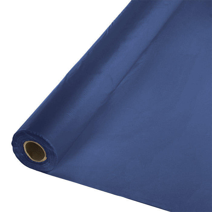 Navy Banquet Table Roll - 1 / pkg, 1 pkg / case - Bulk Pricing ...