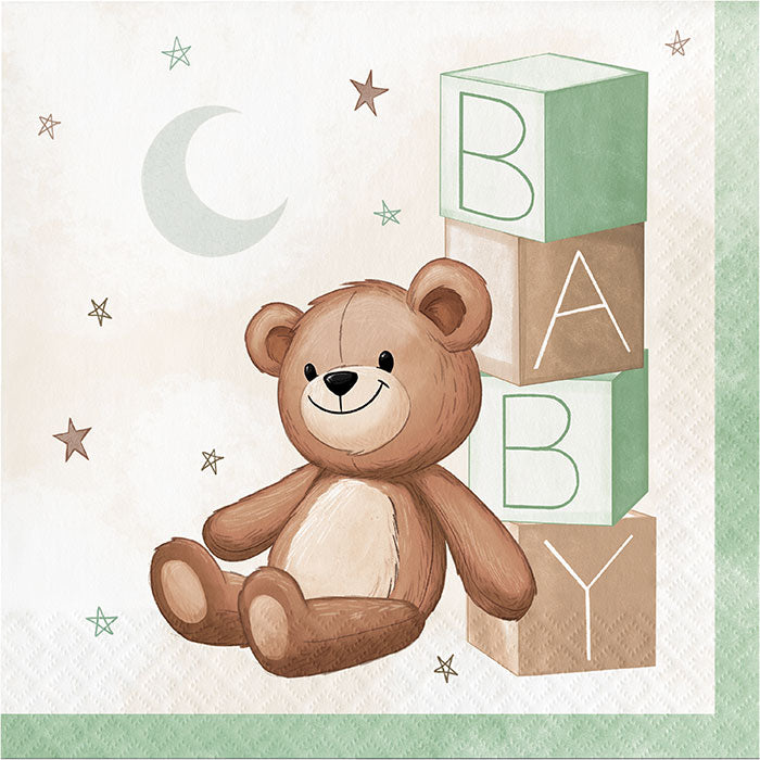 Teddy Bear Baby Shower Supplies – Napkins.com