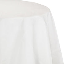 Bulk White Octy-Round Paper Tablecloths - 1 / pkg, 12 pkgs / case ...